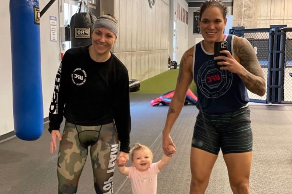 Galería: Amanda Nunes y su pareja Nina esperan su segundo hijo
