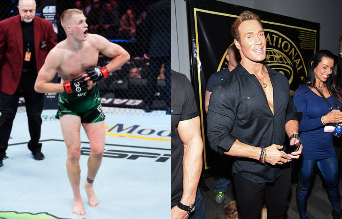 Ian Garry lanza una patada repentina en el cuerpo de Mike O'Hearn y los ...