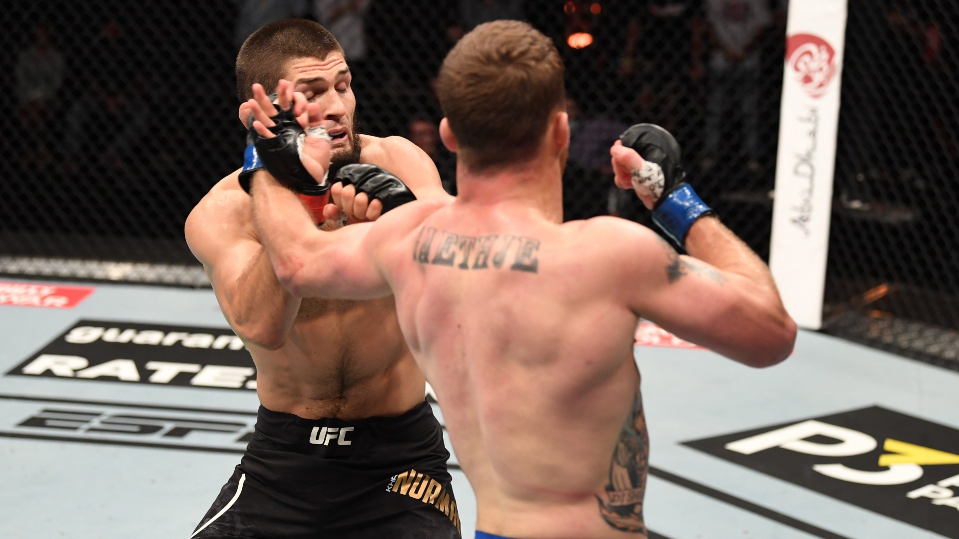 Khabib revela cuál fue peleador que lo golpeó con más fuerza: "Pega ...